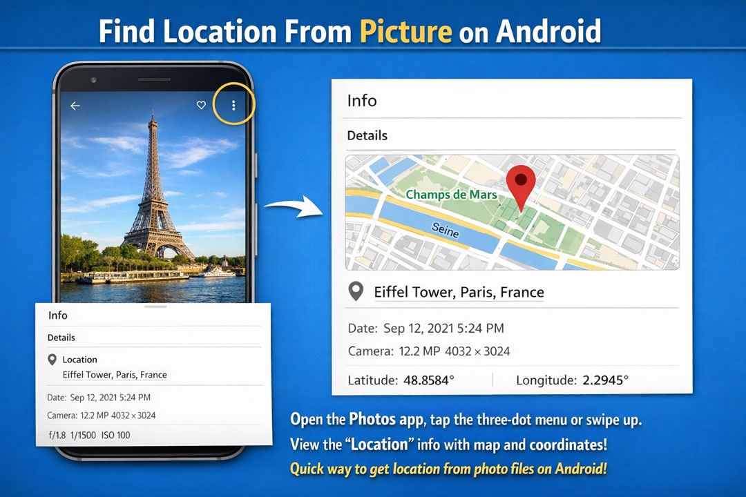 Where was This Picture Taken & Discover Exact Coordinates?