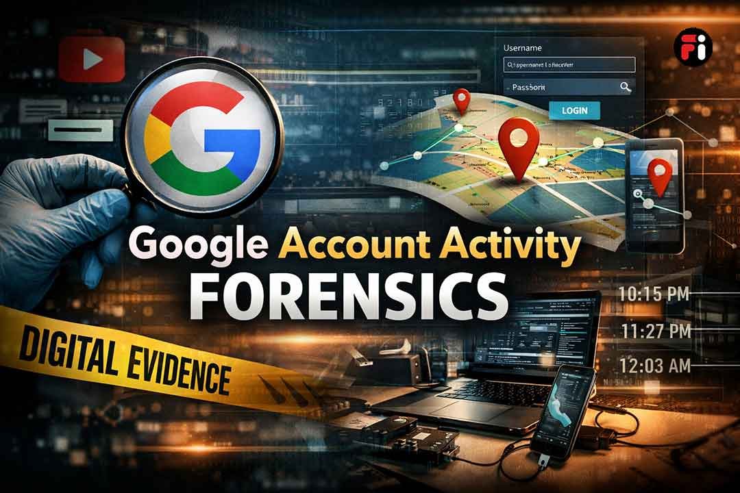 How Google Account Activity Is Used as Digital Evidence?